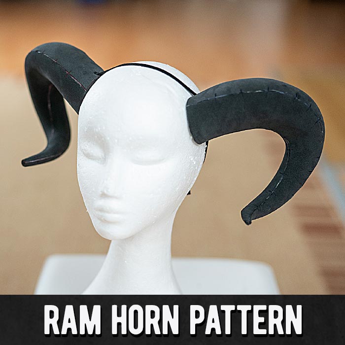 Ram Horn Foam Pattern - Digital Download | PDF
